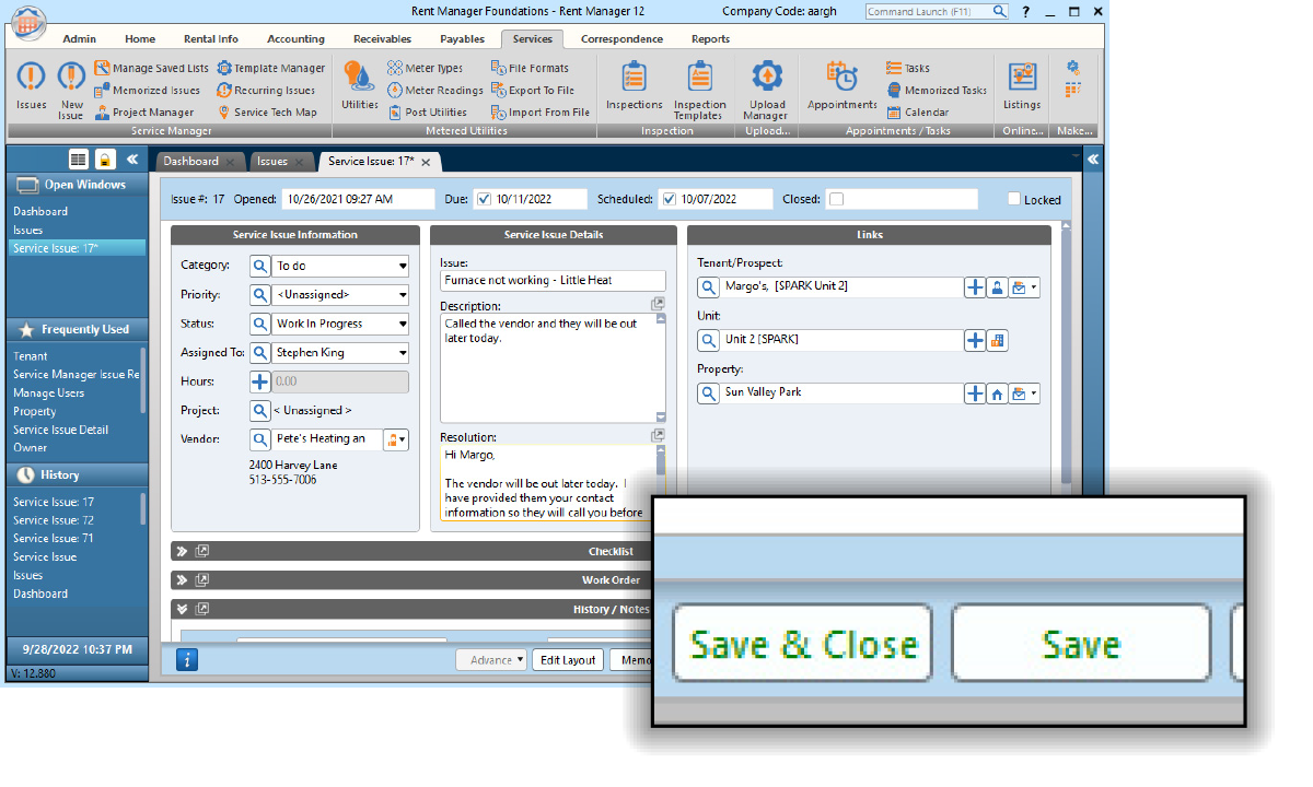 Notify!!! Automatic Resident Service Emails - Aargh Software for ...